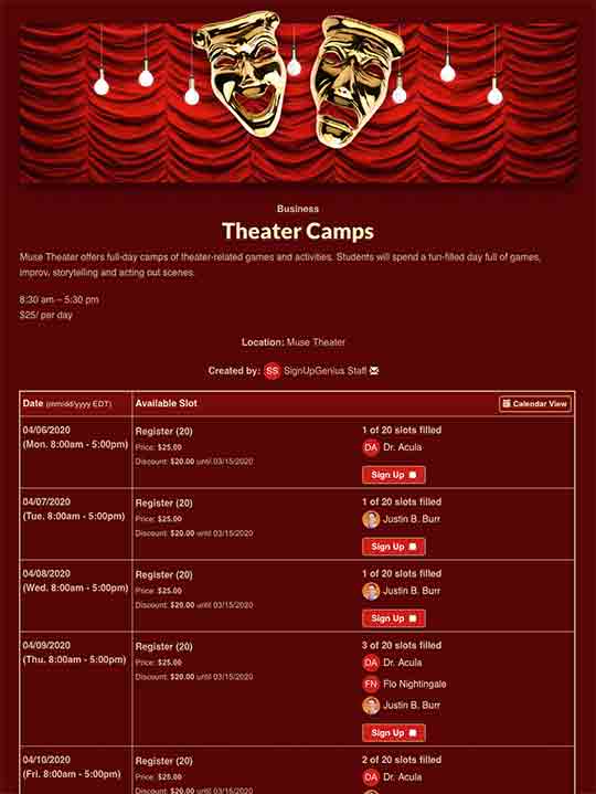 Organize Your Community Theater Production